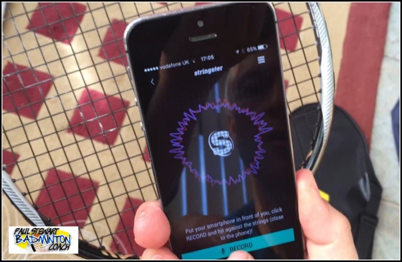 How To Measure Badminton Racket String Tension Using Stringster