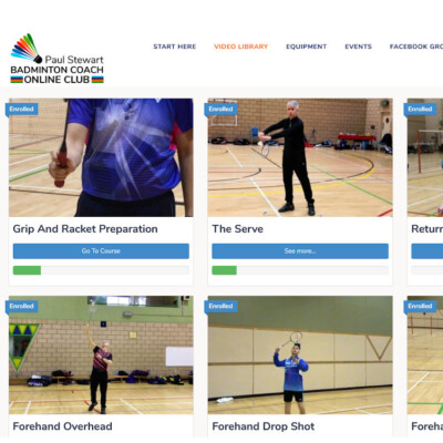 Paul Stewart Advanced Badminton Coach | Cheshire UK